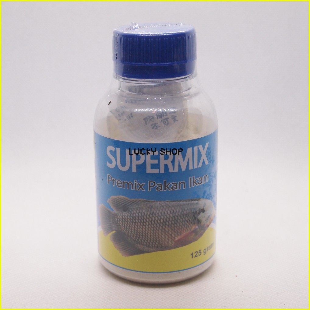 Supermix 125gr - Multi Vitamin Asam Amino Mineral Premix Pakan Ikan ...