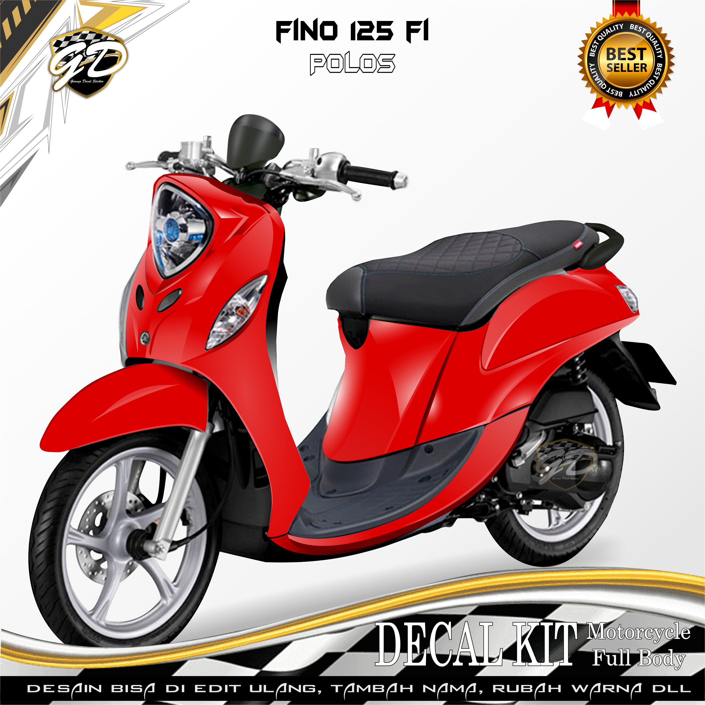 Decal Fino 125 Full Body Sticker Fino 125 Full Body Decal Sticker ...