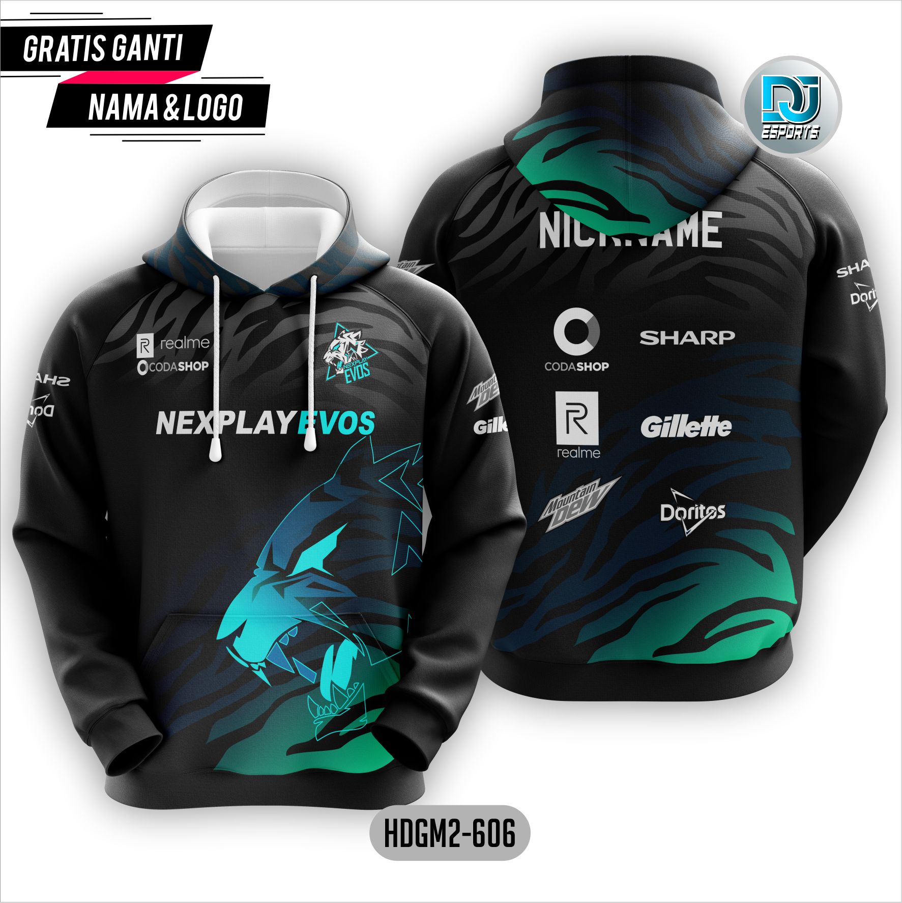 Baju/Jersey/Kaos Nexplay Evos PH M3 Custom Nama dan Logo Gratis Terbaru ...