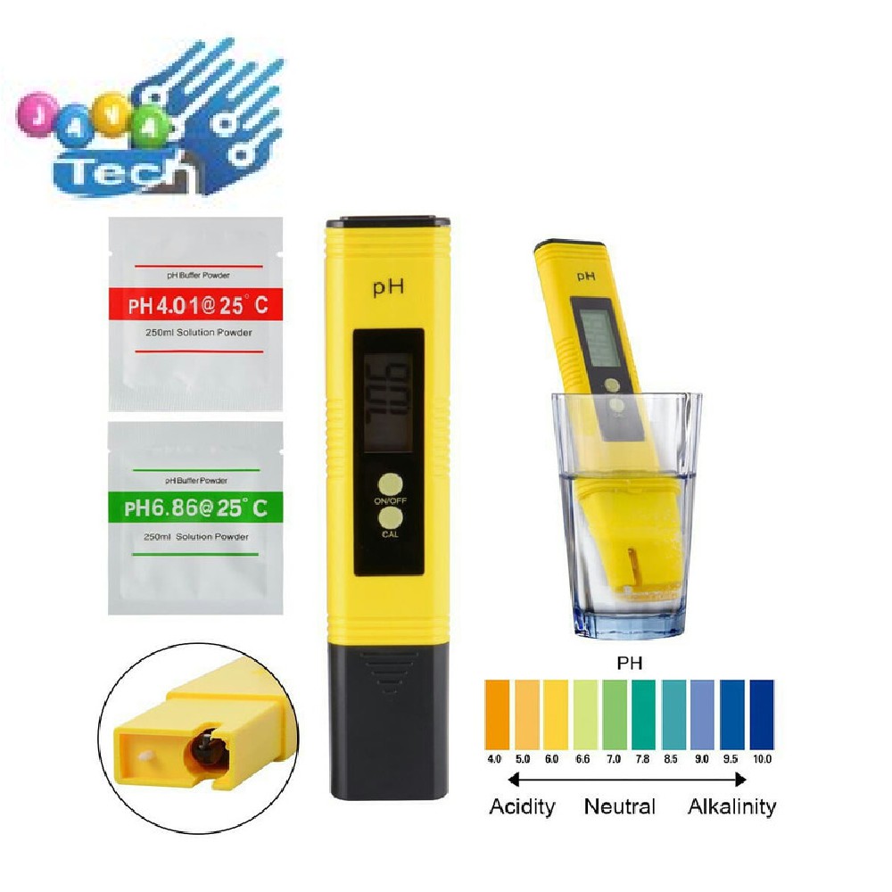 Paket PH Meter Digital Otomatis Kalibrasi Dan TDS EC Meter Hidroponik ...