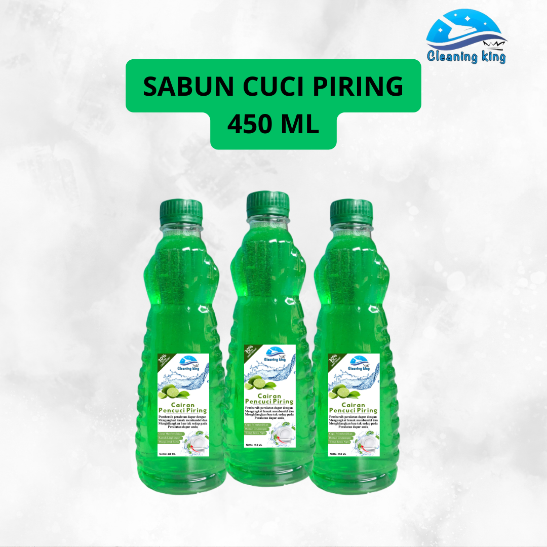 Cleaning King - Sabun Pencuci Piring 450 ML Sabun Cuci Piring Anti ...