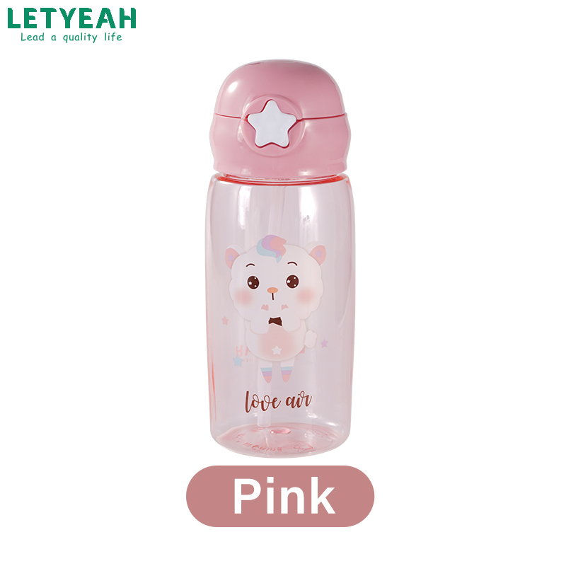 LetYeah botol minum anak sedotan botol air tempat minum water botol 520ml | Lazada Indonesia