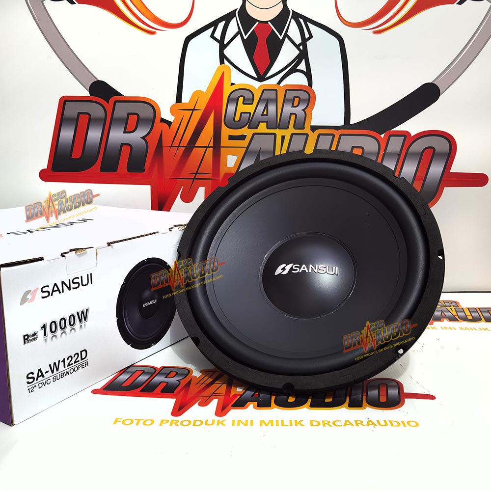Subwoofer Sansui SA-W122D Double Voice Coil Speaker 12 Inch | Lazada ...