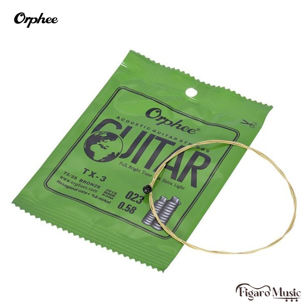 Senar Gitar Akustik Orphee TX-3 (023) No. 3 Nada G Satuan | Lazada ...