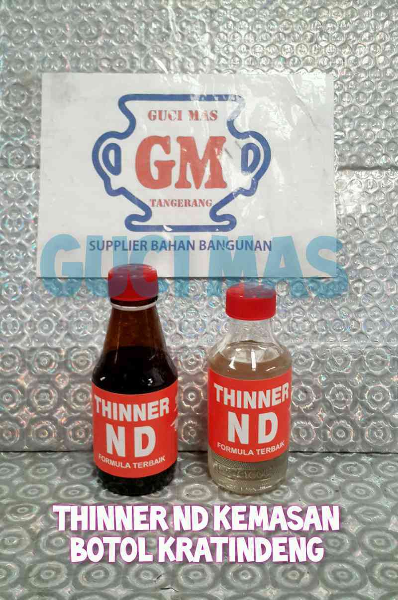 Thinner ND Kemasan Botol Kaca | Lazada Indonesia
