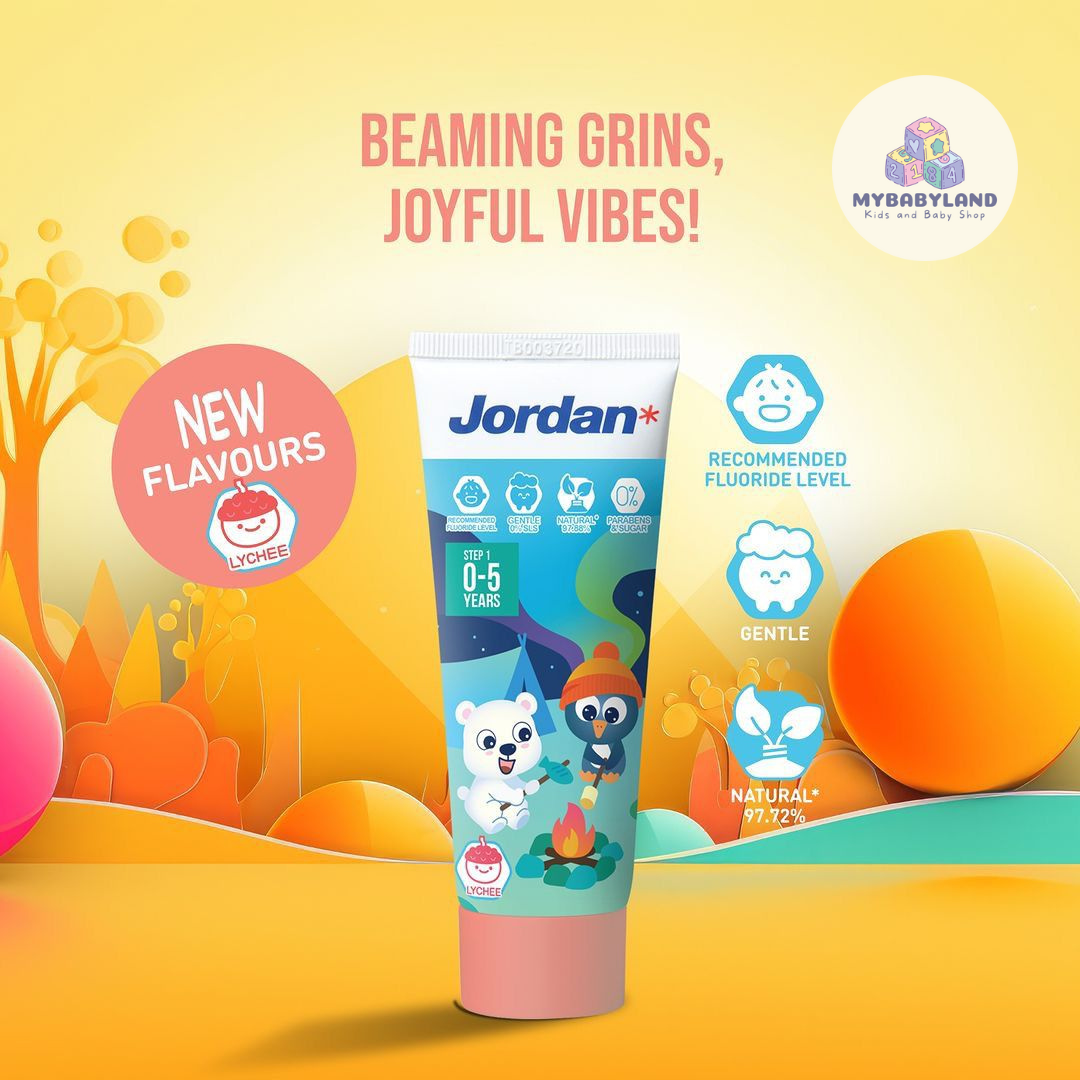 Jordan Toothpaste / Odol / Pasta Gigi Bayi dan Anak | Oral Care ...
