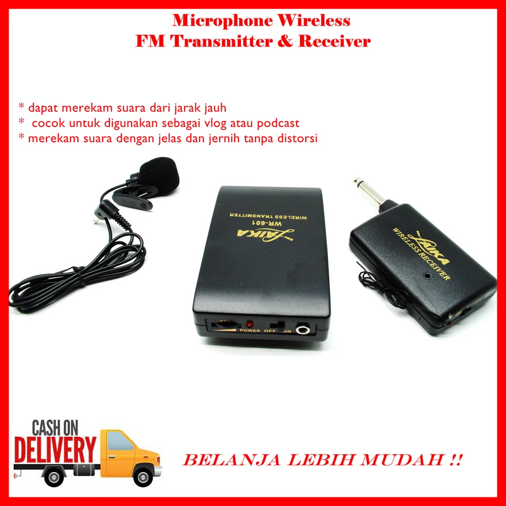 Microphone Wireless-Menghantarkan Suara ke Perangkat Audio Menggunakan ...