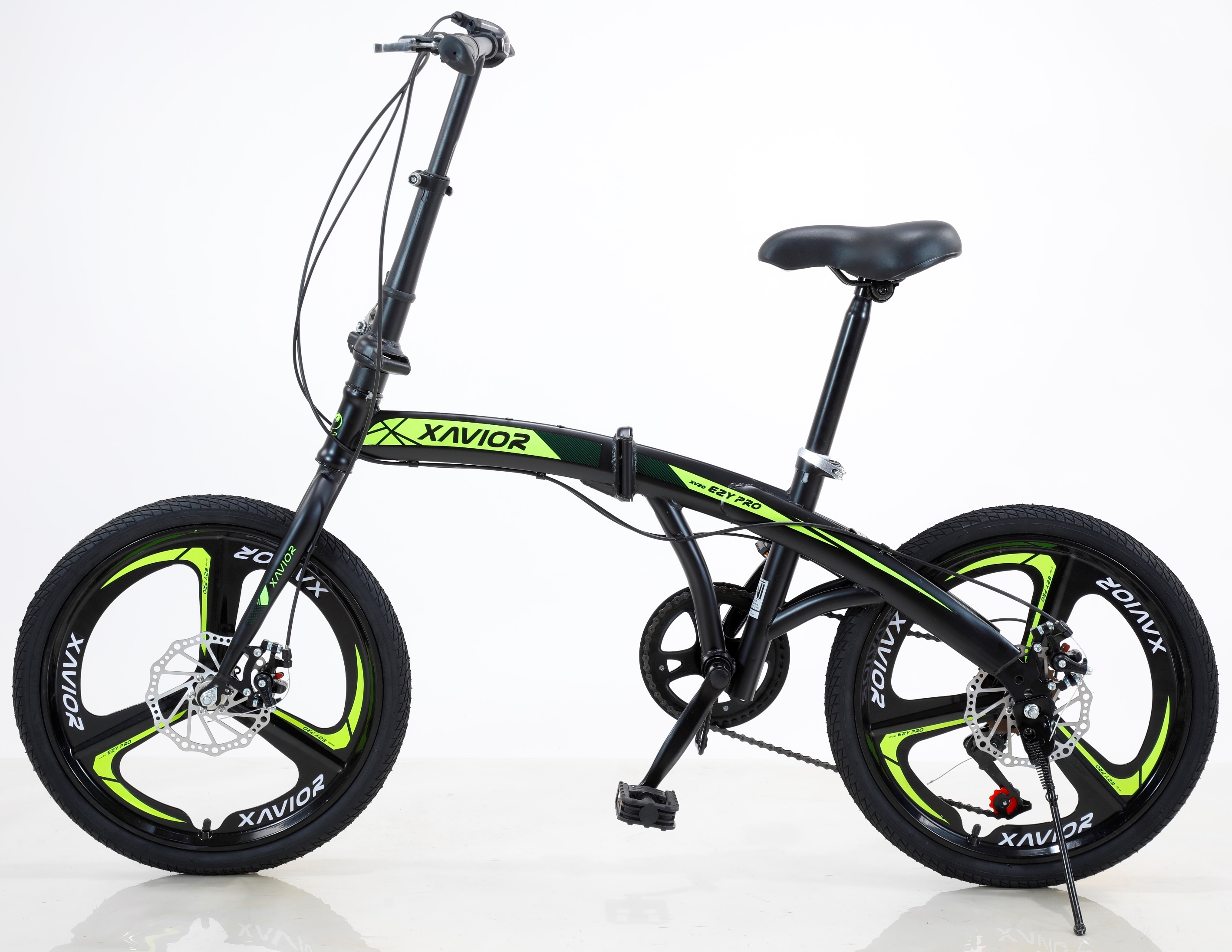 Sepeda Lipat 20 inch Xavior Ezy Pro 7 speeds Racing Wheels | Lazada ...
