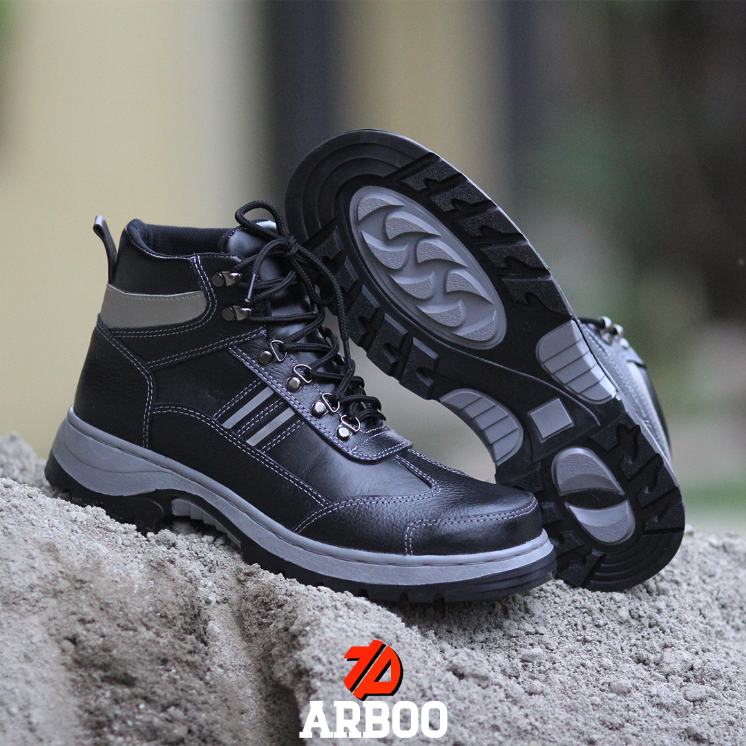Sepatu Safety Boots - Sepatu Kerja Safety Proyek Industri Safety Shoes ...