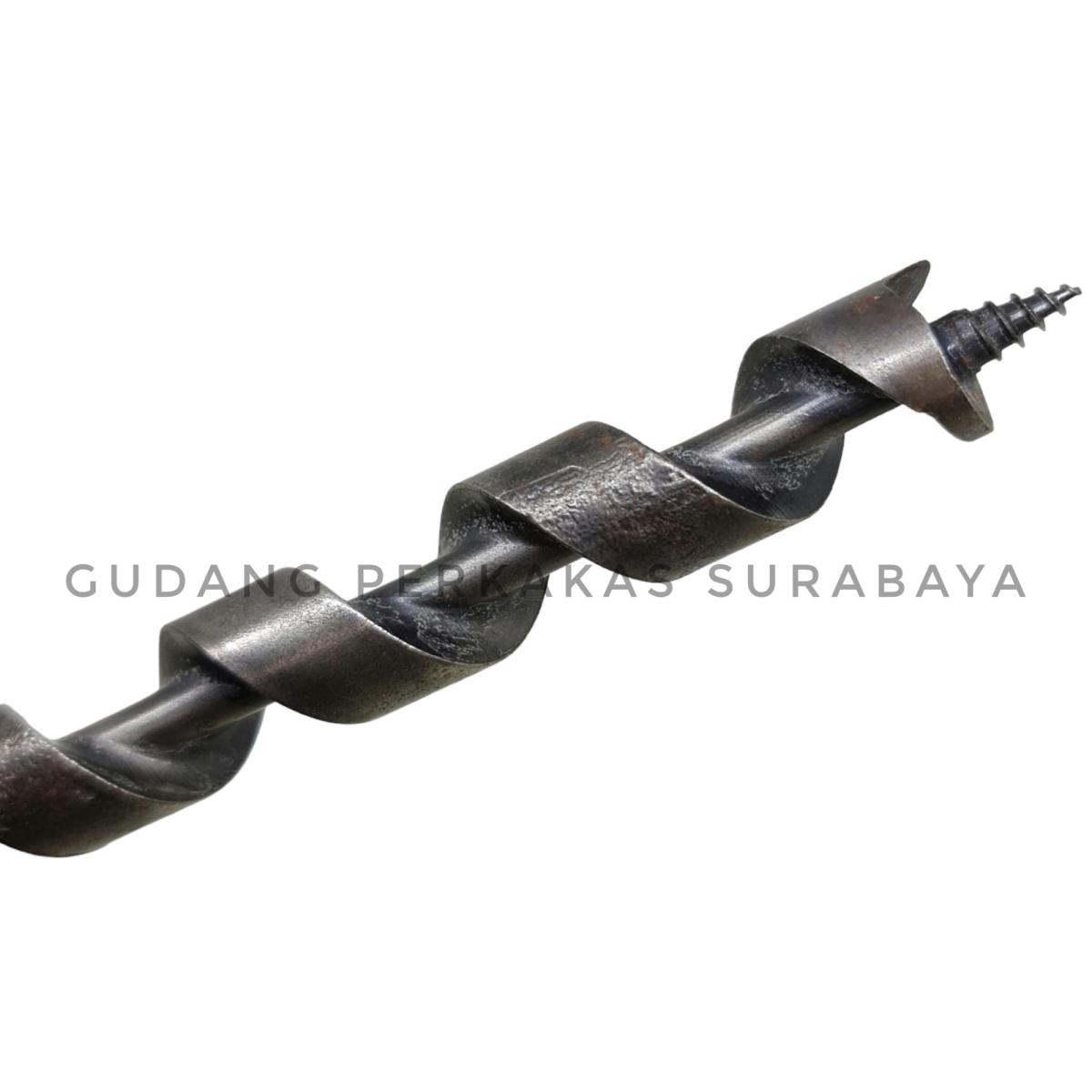 MATA BOR KAYU AUGER BIT BOR KAYU PANJANG BOR KAYU SPIRAL WOOD DRILL ...