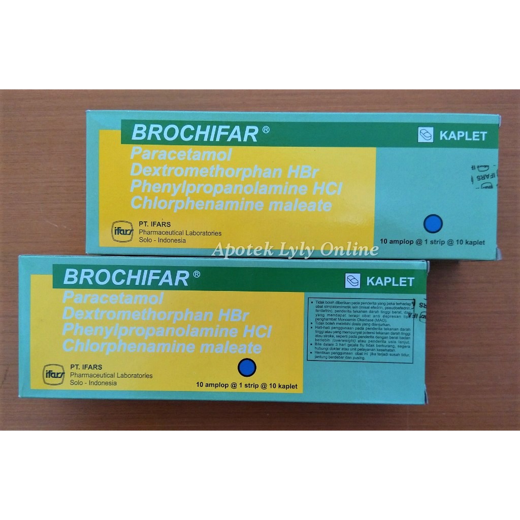 Brochifar Box 100 Tablet | Lazada Indonesia