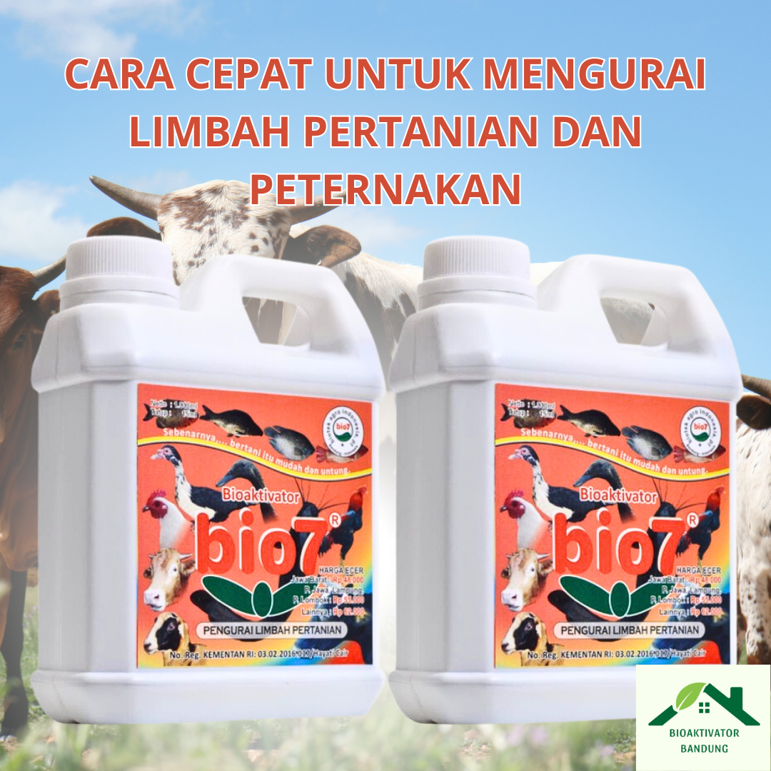 Pupuk Hayati Organik Bio7 Padi Bioaktivator 100% Alami Original ...
