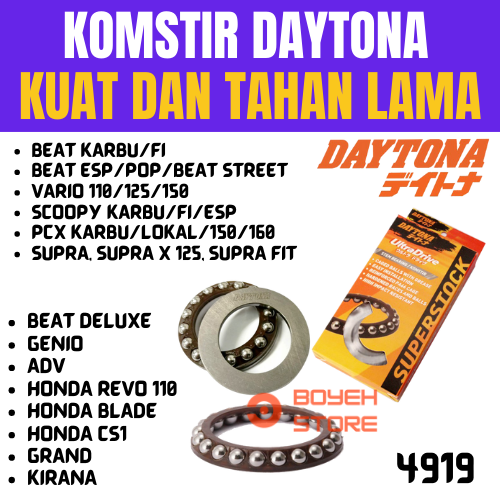 KOMSTIR DAYTONA PCX LOKAL 150/PCX 160/ADV BEAT BEAT ESP/BEAT KARBU/BEAT ...