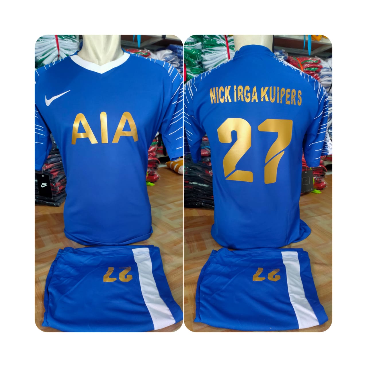 SABLON NAMA, NOMOR PUNGGUNG, LOGO/NAMA TEAM/SPONSOR (3 item), PAKE ...