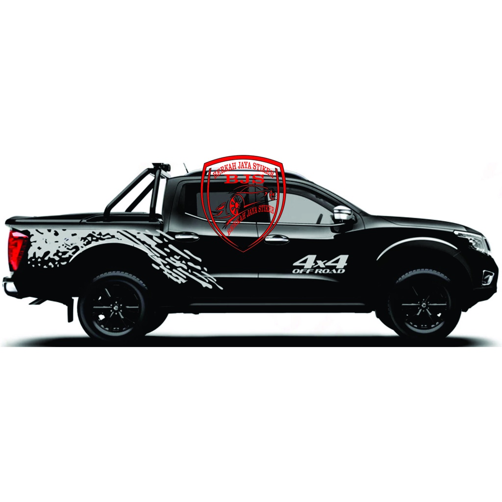 stiker sticker mobil ranger triton hilux navara strada cutting sticker ...