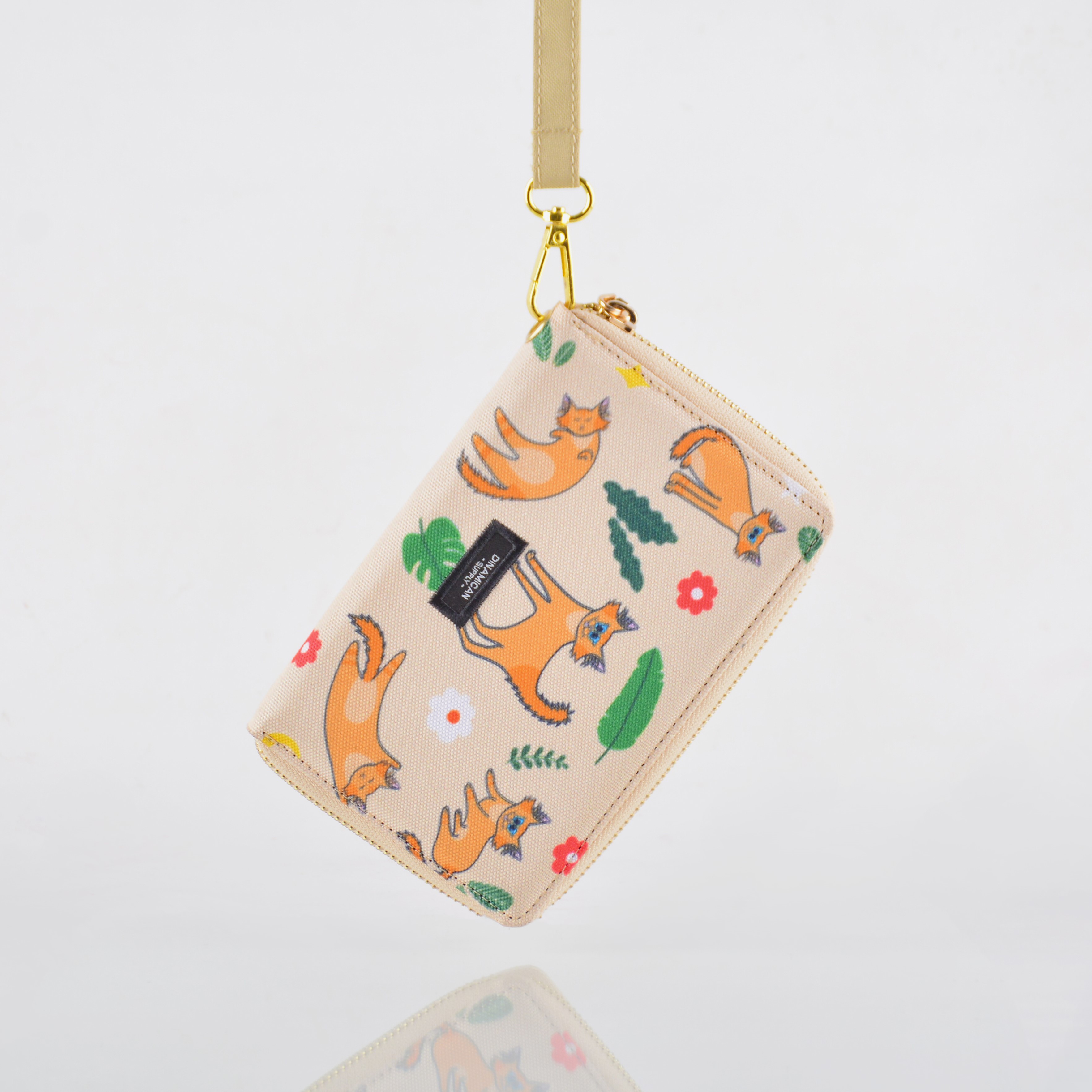 Evelyn Cheerful Cream - Dompet wanita panjang dompet lipat kartu koin ... Evelyn Cheerful Cream - Dompet wanita panjang dompet lipat kartu koin ...