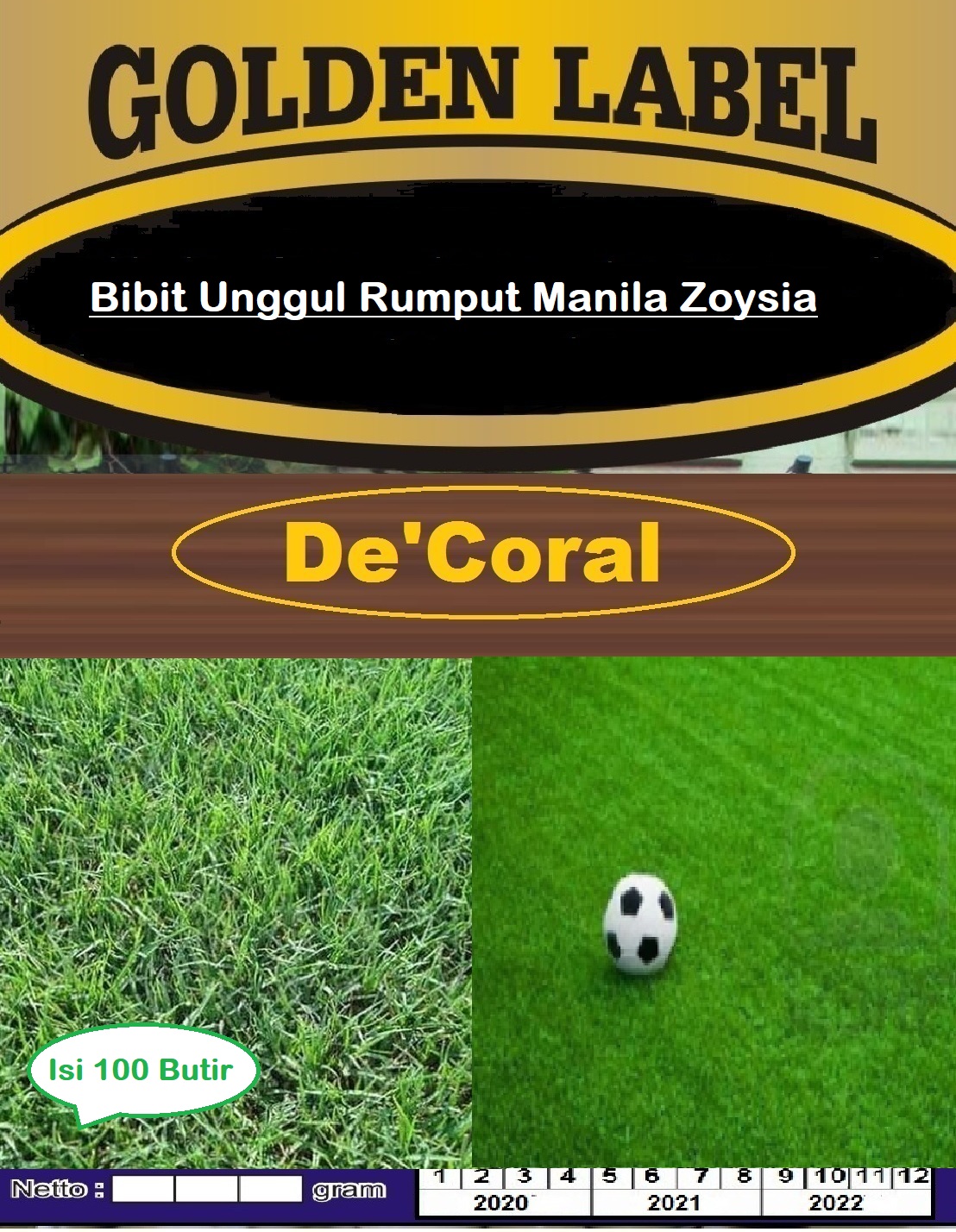 Bibit Unggul Rumput Manila Zoysia Rumput Bola | Lazada Indonesia