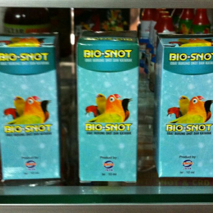 BIO SNOT (OBAT TETES MULUT BURUNG SNOT & KATARAK) | Lazada Indonesia