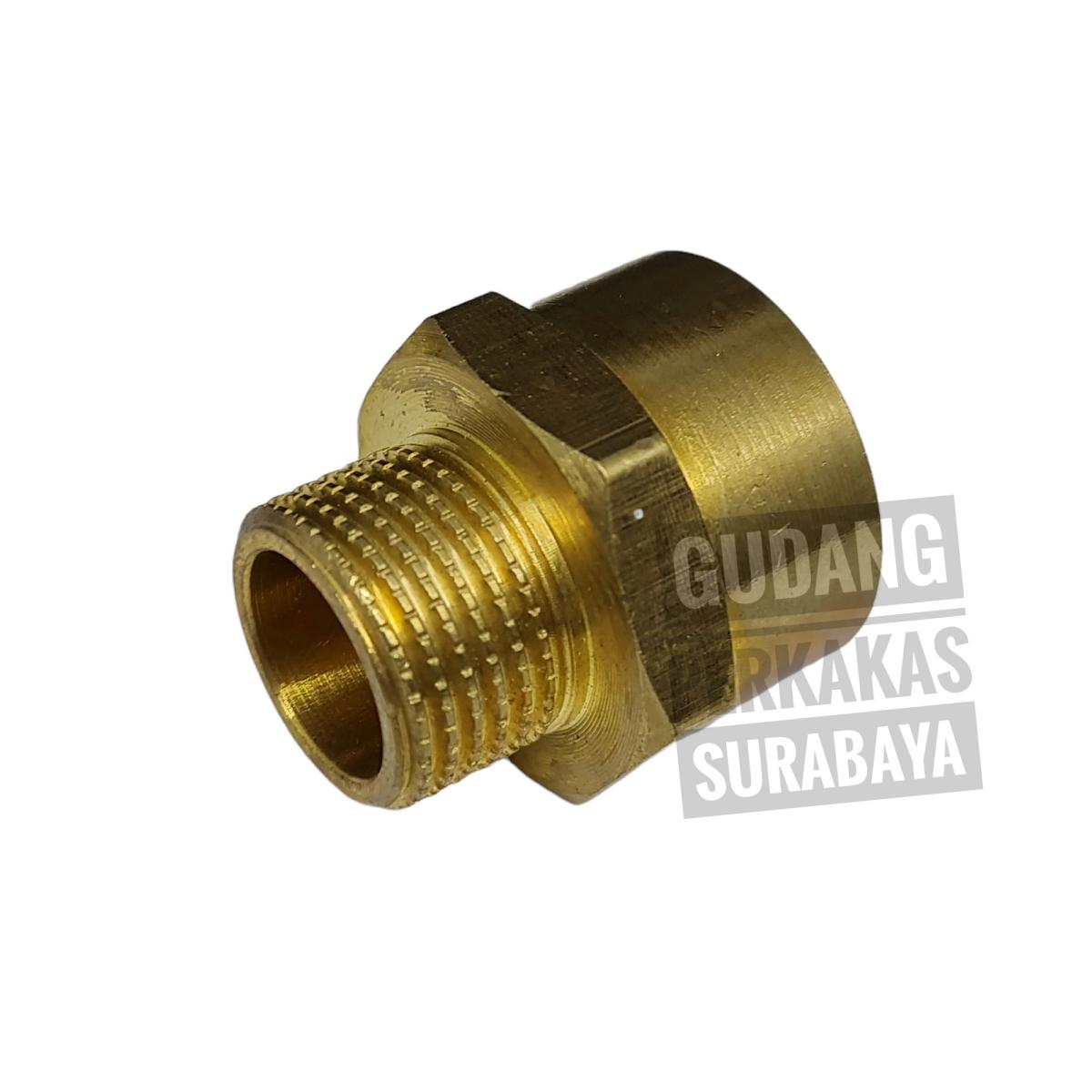 Sambungan Pipa 1 4 Adapter Drat Luar Drat Dalam Sock Drat Sok Drat
