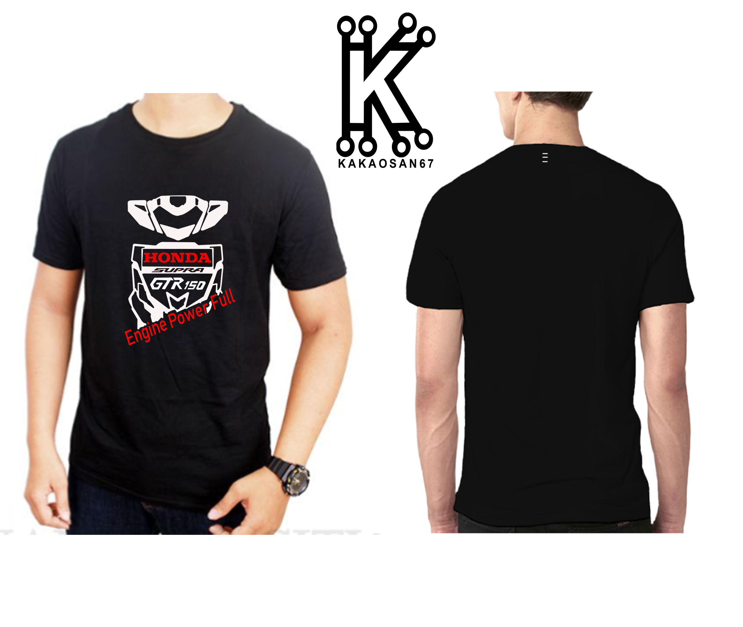 Kaos Baju Motor Honda Supra GTR 150 Engine Power Full Kaos Baju Motor ...