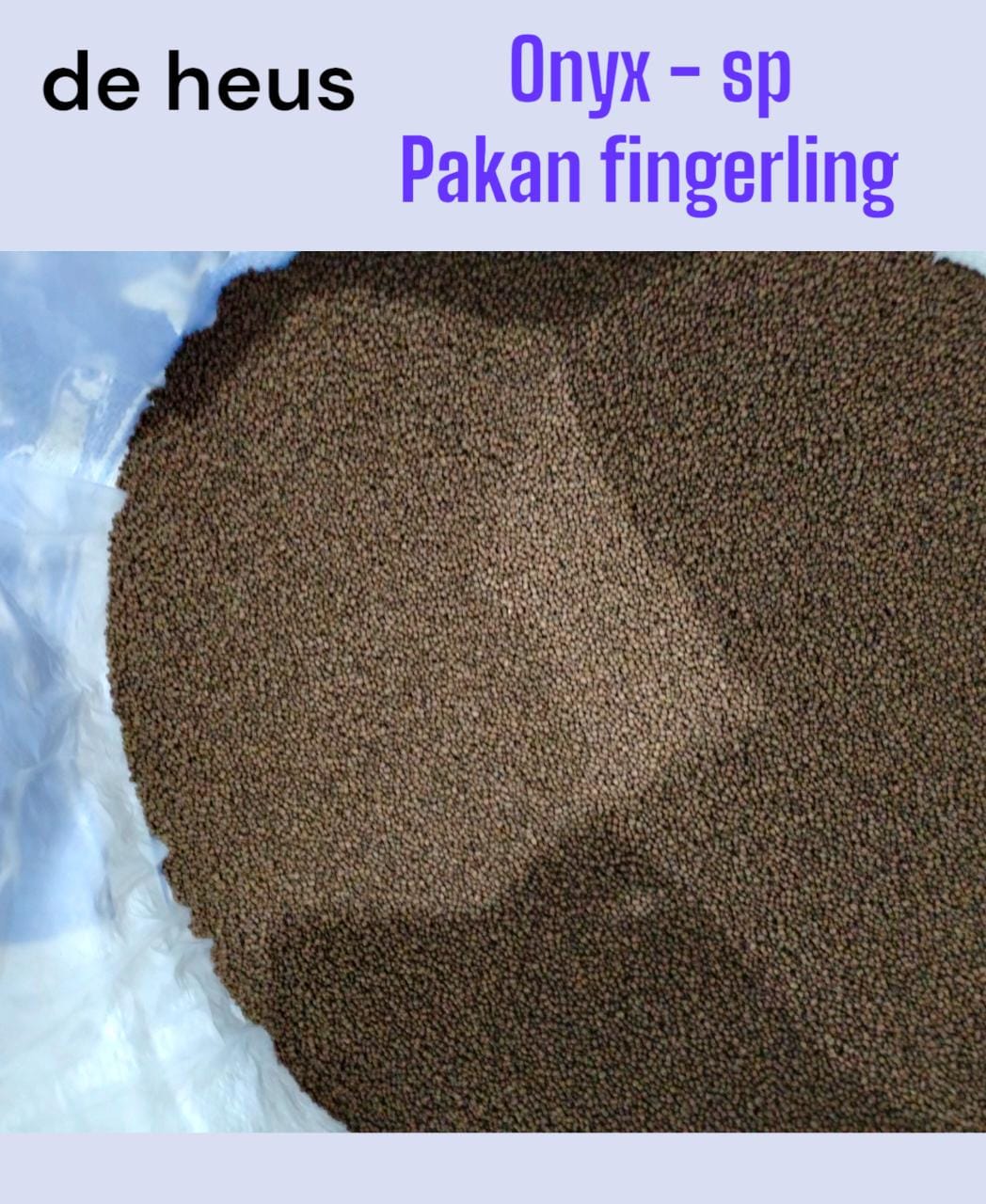 de heus ONYX-SP 1 kg pakan bibit ikan pakan fingerling size 1mm apung ...