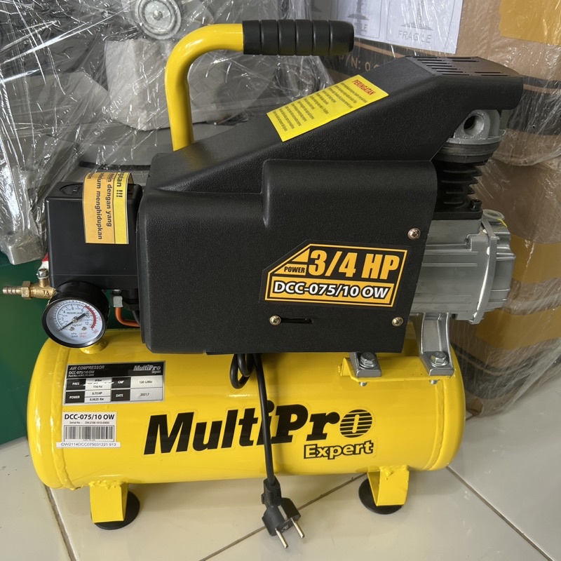 KOMPRESOR 3/4 HP MULTIPRO DCC 075/10 MESIN COMPRESSOR 0.75 DIRECT ...