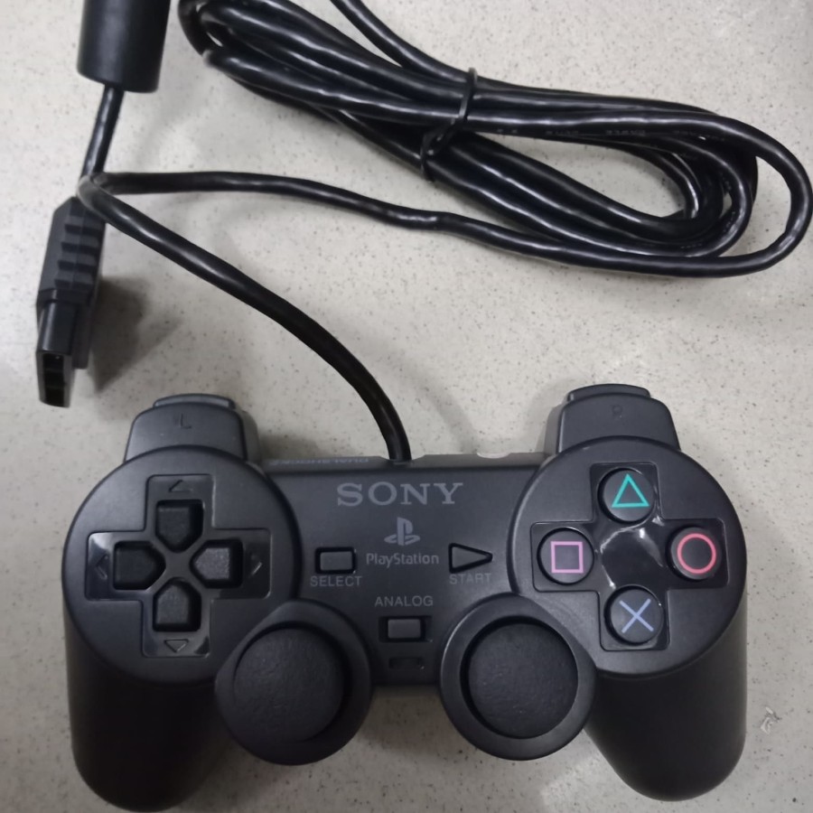 STIK PS2 ORI PABRIK HITAM STICK PS 2 ORIGINAL PABRIK (OP) ELITE ...