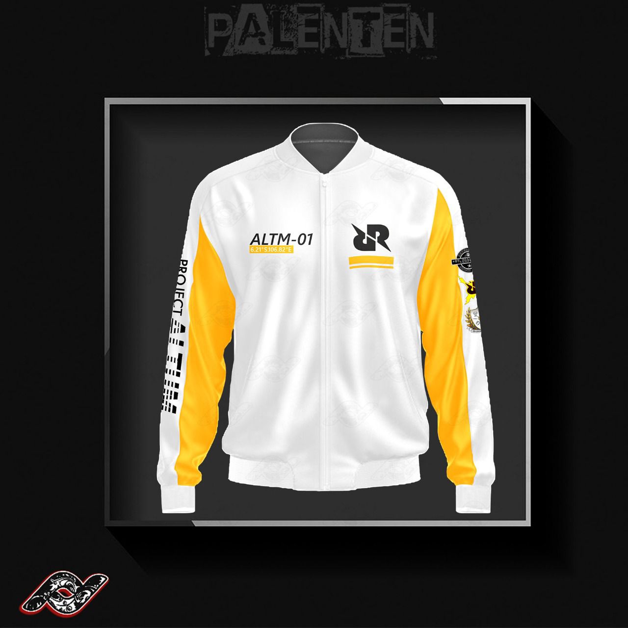 (COD).Jaket RRQ TERBARU 2021/ JAKET ZIPPER Free Fire PUBG Mobile ...