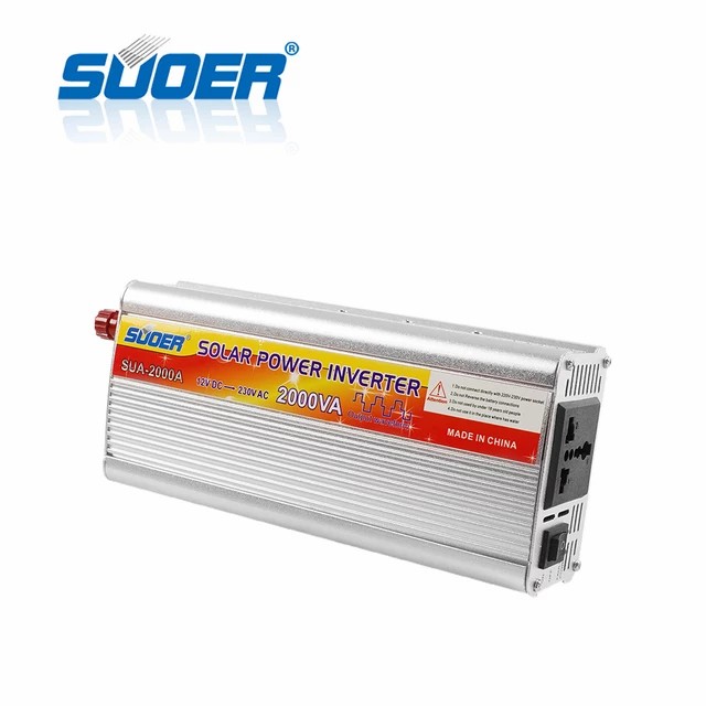 Solar Power Inverter Suoer SUA-2000A 12V 2000W 12 Volt 2000 Watt ...