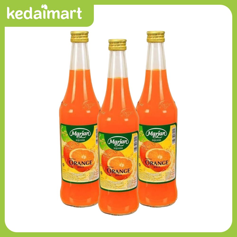 KM Paket Marjan Squash Orange 450 ml x 3 | Lazada Indonesia