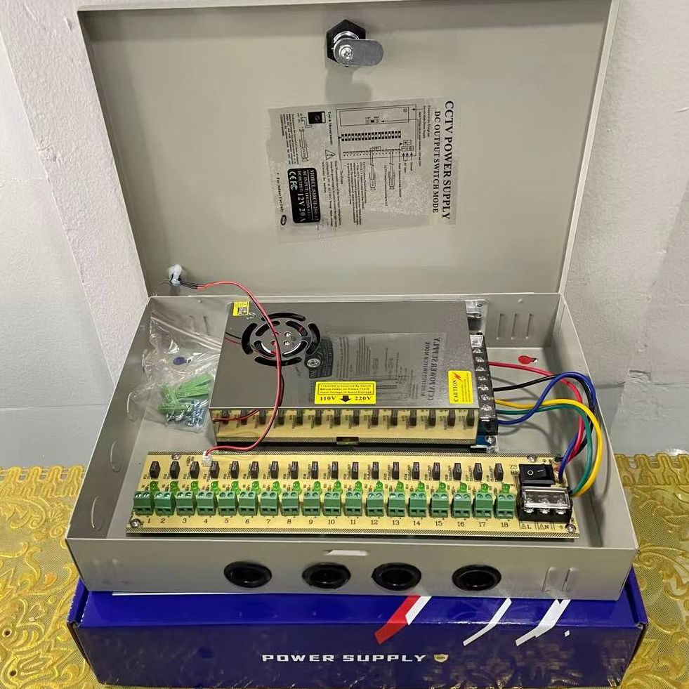 Power Supply Box 12V 20A ADAPTOR CCTV 12Volt 20Amper | Lazada Indonesia
