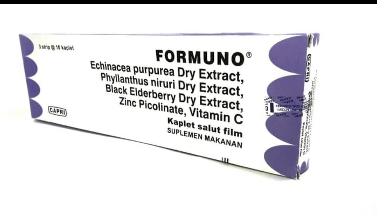 FORMUNO Vitamin Imune Daya Tahan Tubuh - SANBE - Kesehatan - Suplement ...