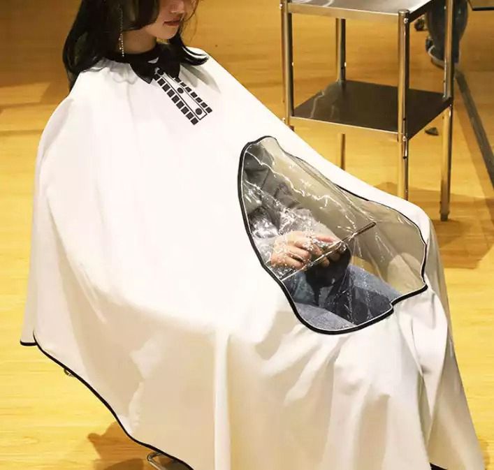 Kain Pangkas Rambut Barber Cape Transparan Tengah | Lazada Indonesia