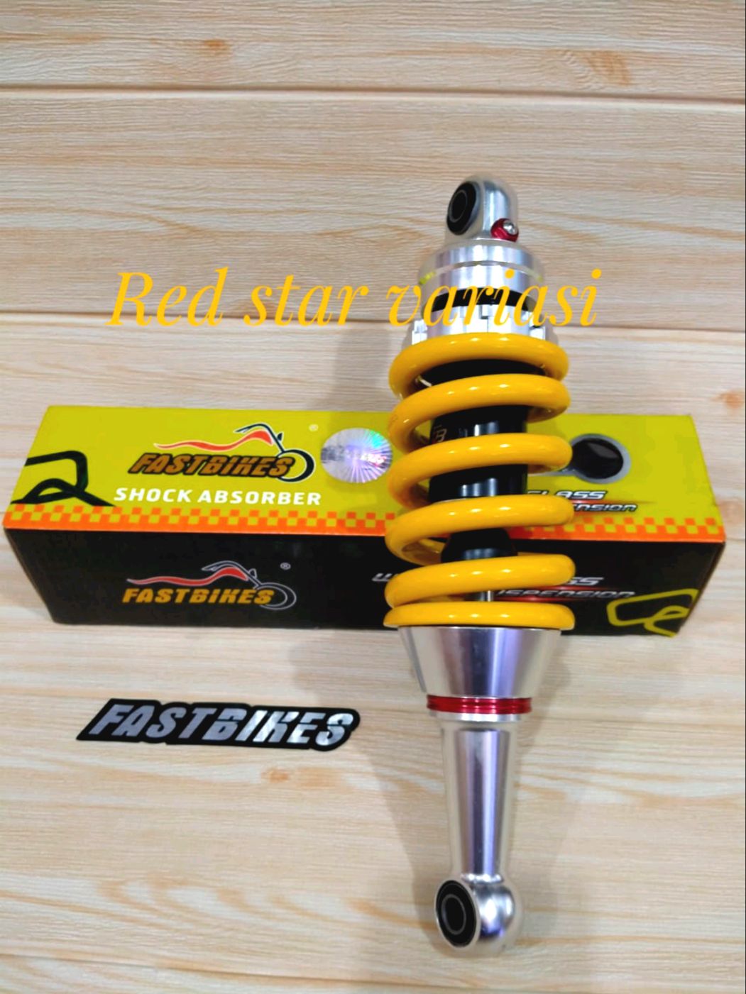 Fast bikes monoshock/mono shock uk 280mm buat motor satria FU warna ...