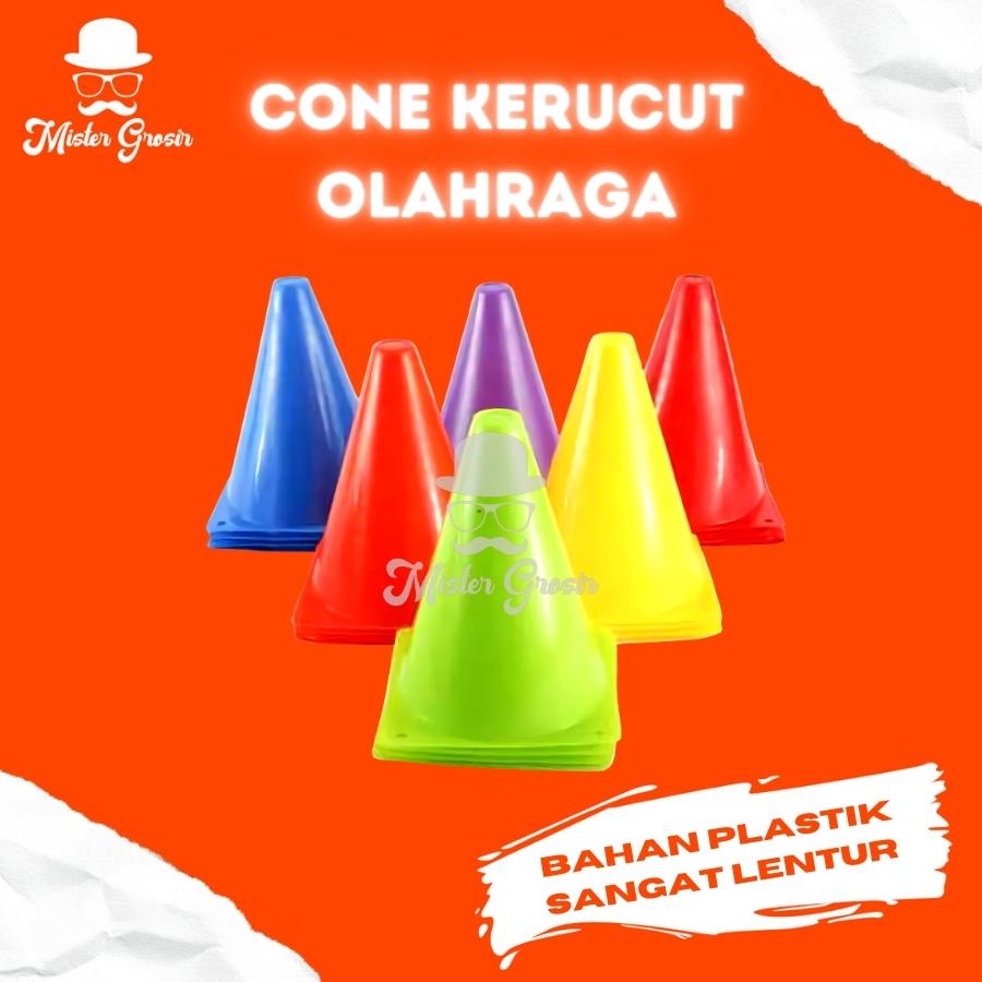 Cone Kun Kerucut Corong Olahraga Penanda Marker Bola | Lazada Indonesia