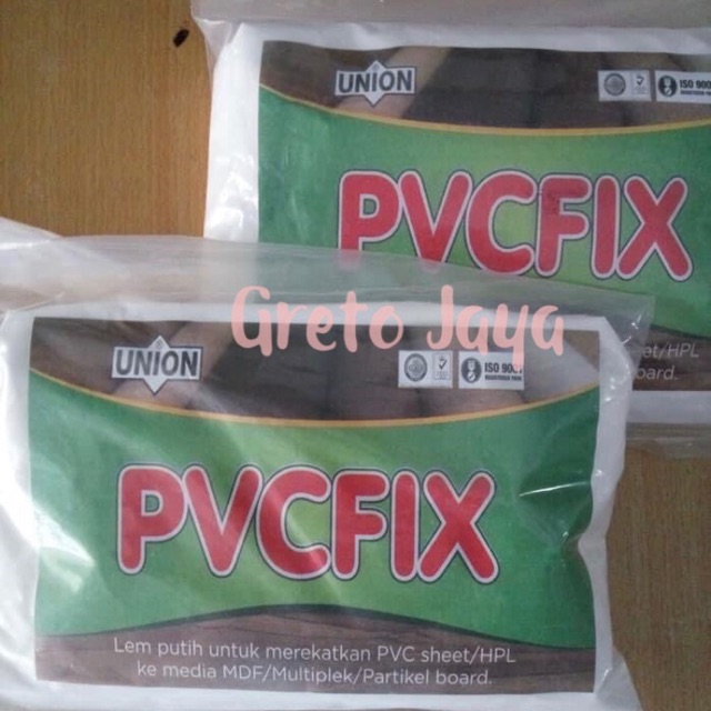 Lem Putih Sheet Tacosheet Deccosheet Supercon HPL Merk PVCFix PVC ...