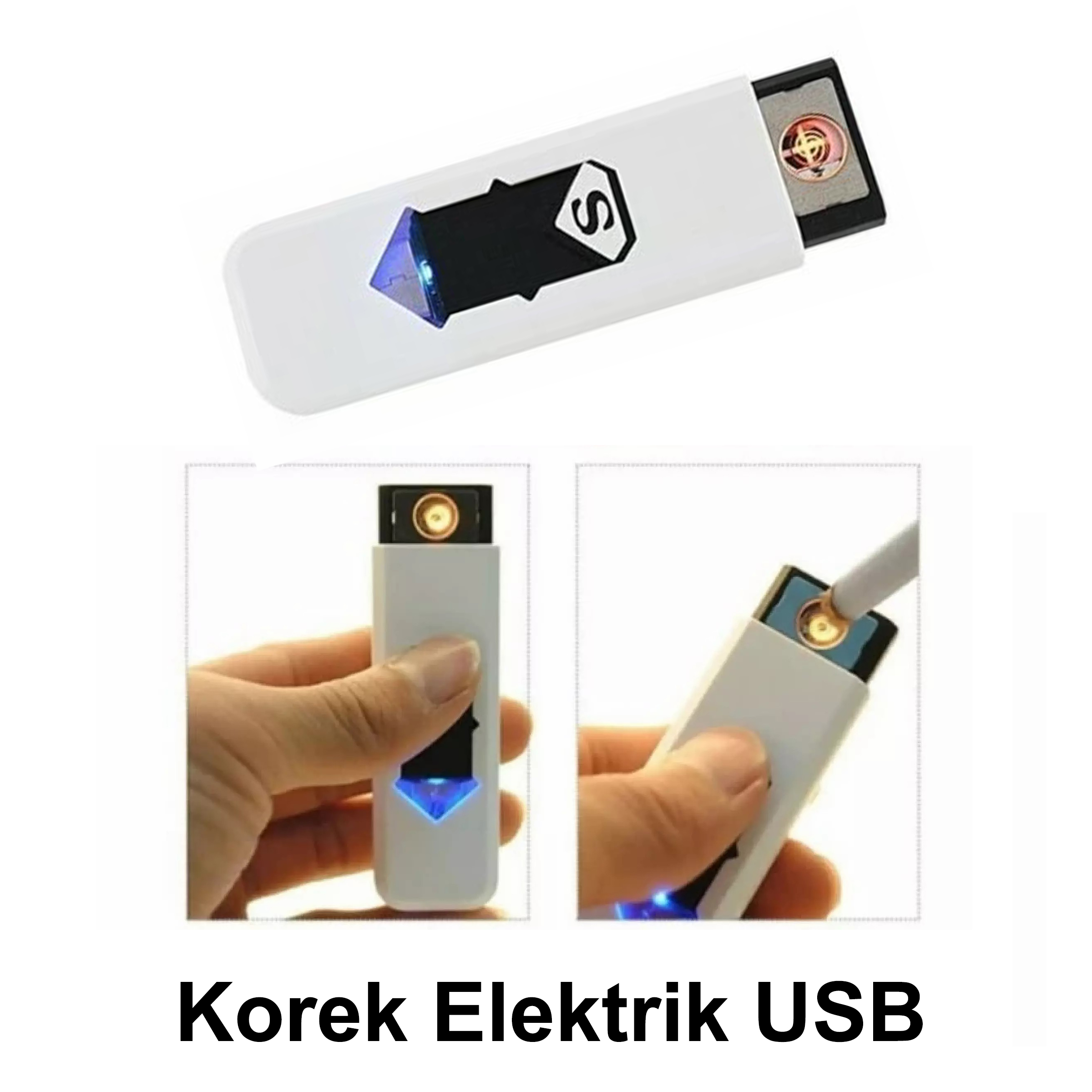 1 Unit Korek USB Elektrik / Korek Api Listrik USB Kualitas Bagus TWC ...