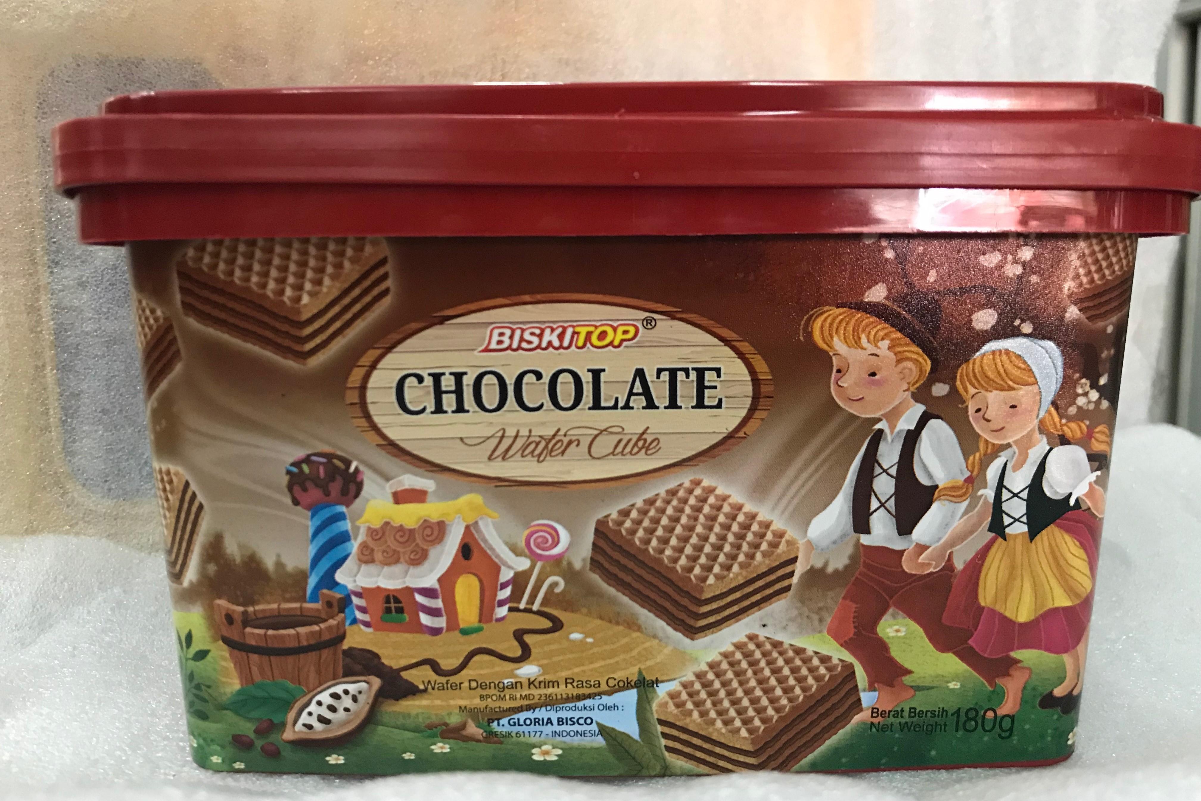 Biskuit Biscotto Wafer 180gram Kotak Plastik Coklat | Lazada Indonesia