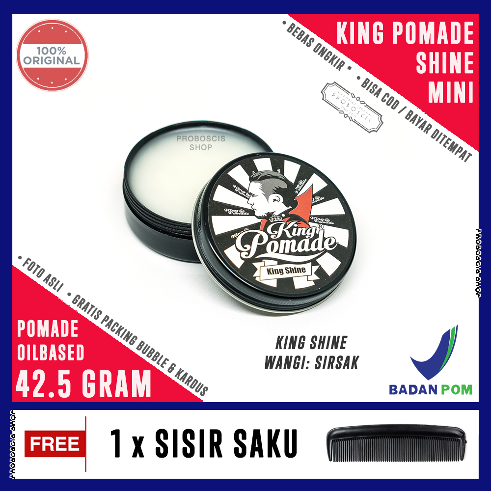 King Pomade Mini Shine 1,5oz | Lazada Indonesia