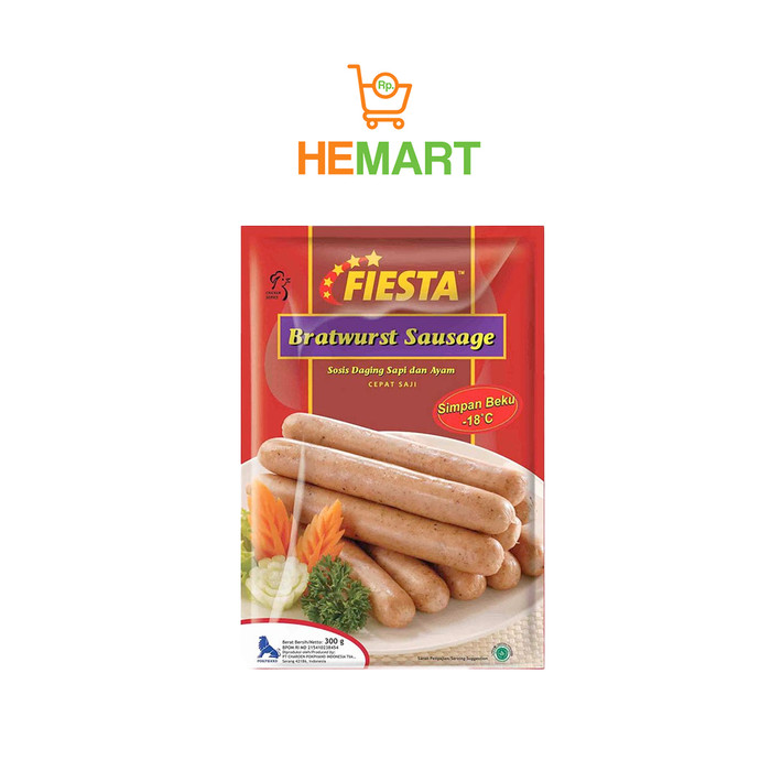 HEMART.CO.ID Sosis Sapi Fiesta bratwurst (300gr), Bandung | Lazada ...