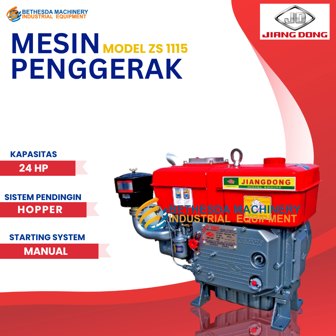 Mesin Diesel Jiang dong 24PK ZS 1115 Engine Penggerak Serbaguna 24 HP Hopper | Lazada Indonesia