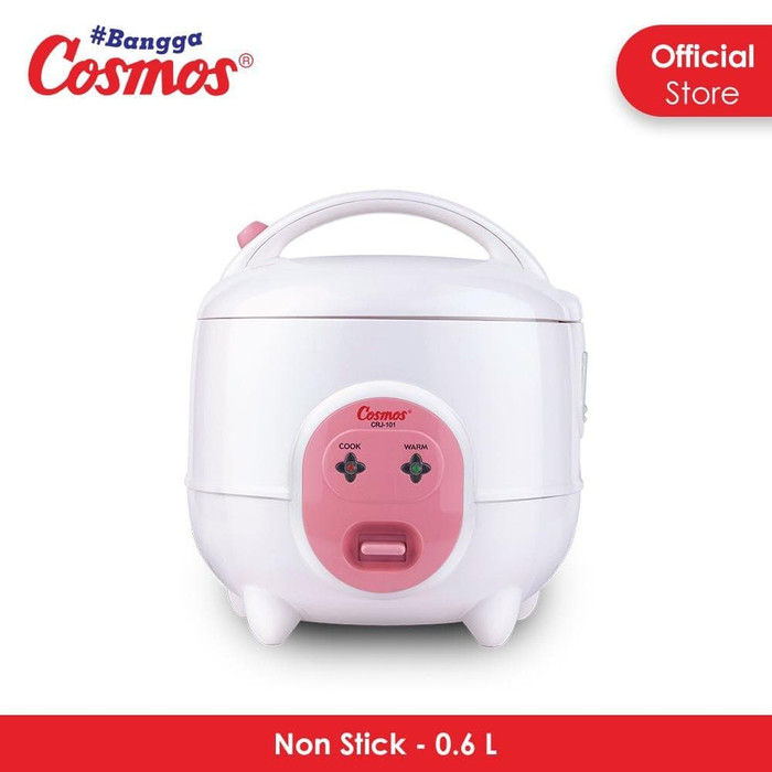 Magic Com COSMOS Rice Cooker 0.6 Liter CRJ-101N / CRJ 1001N Mini ...