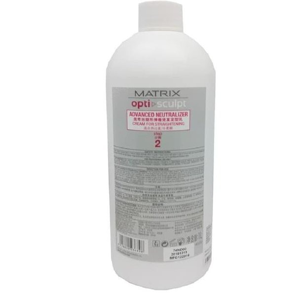 MATRIX Opti Sculpt Neutral step 2 1Liter Krim Pelurusan Rebonding ...