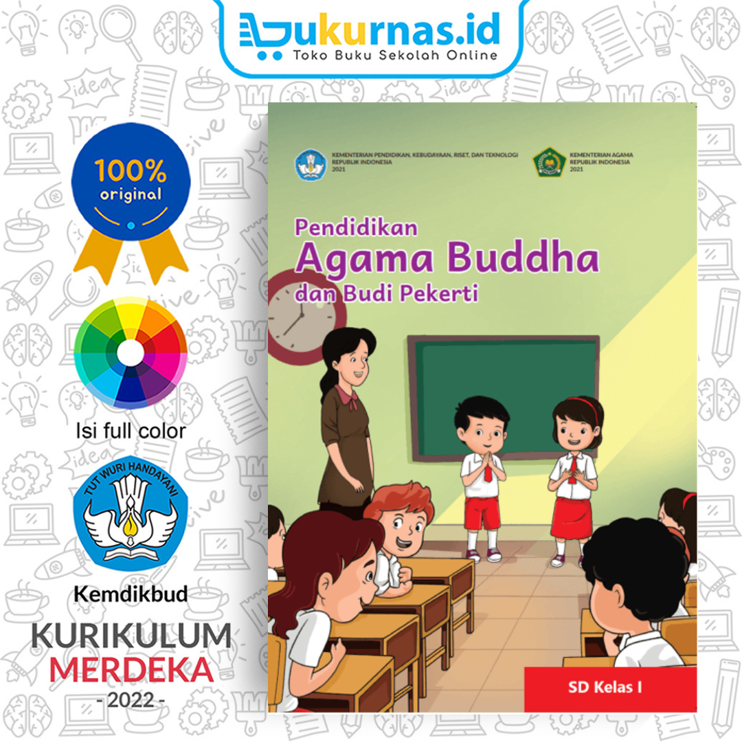 Buku Siswa Pendidikan Agama Buddha SD Kelas 1 Kurikulum Merdeka Kurmer | Lazada Indonesia