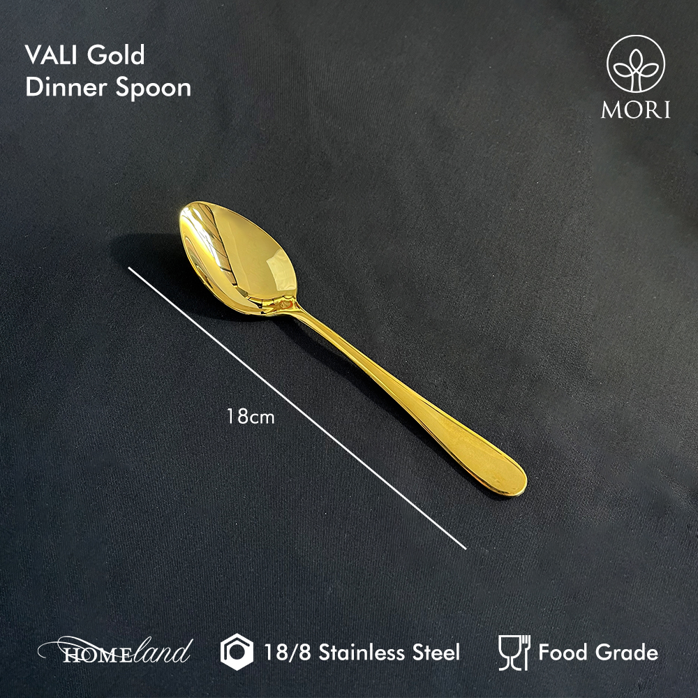 Vali Gold Dinner Spoon / Sendok Emas | Lazada Indonesia