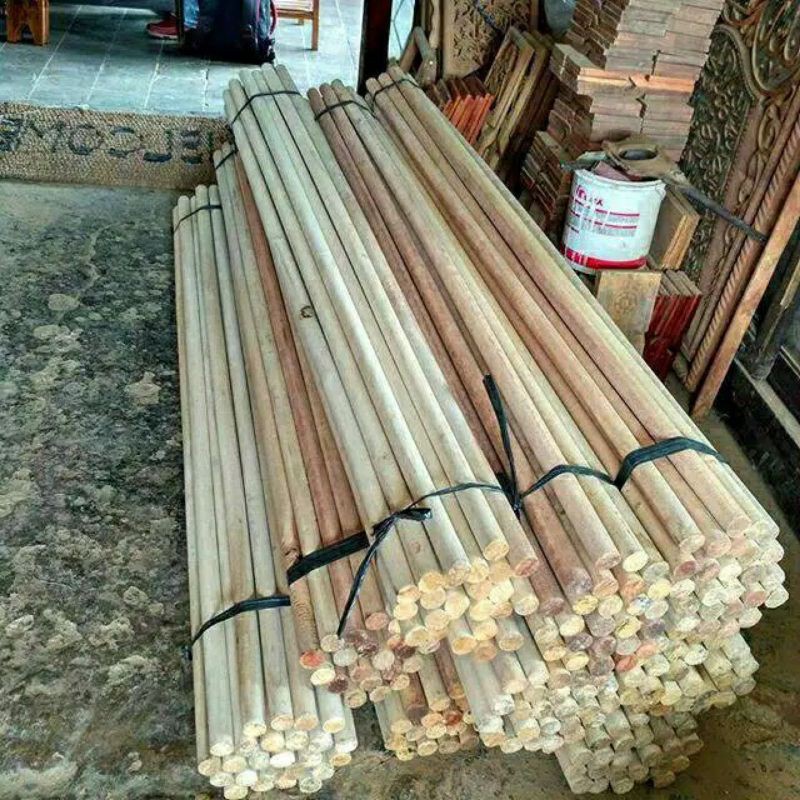TPO TONGKAT KAYU TAS POS Tongkat Kayu Penyangga Tas Pos Obrok | Lazada ...