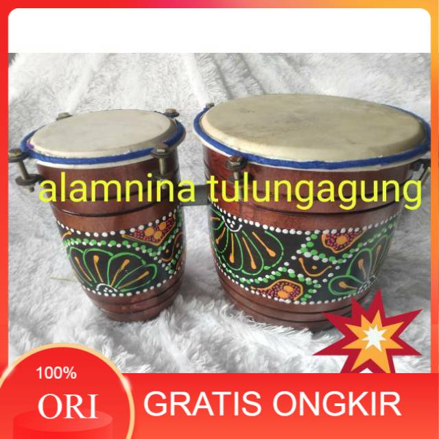 Kendang gendang dangdut alat musik tradisional jawa | Lazada Indonesia