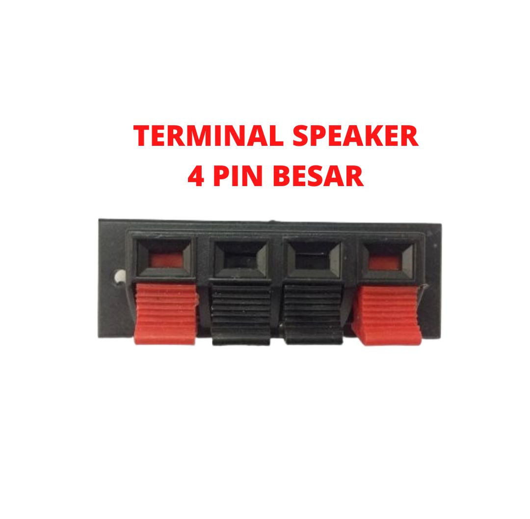 TERMINAL SPEAKER JEPIT 4 PIN BESAR "TERMINAL SPIKER" "TERMINAL SPEKER ...