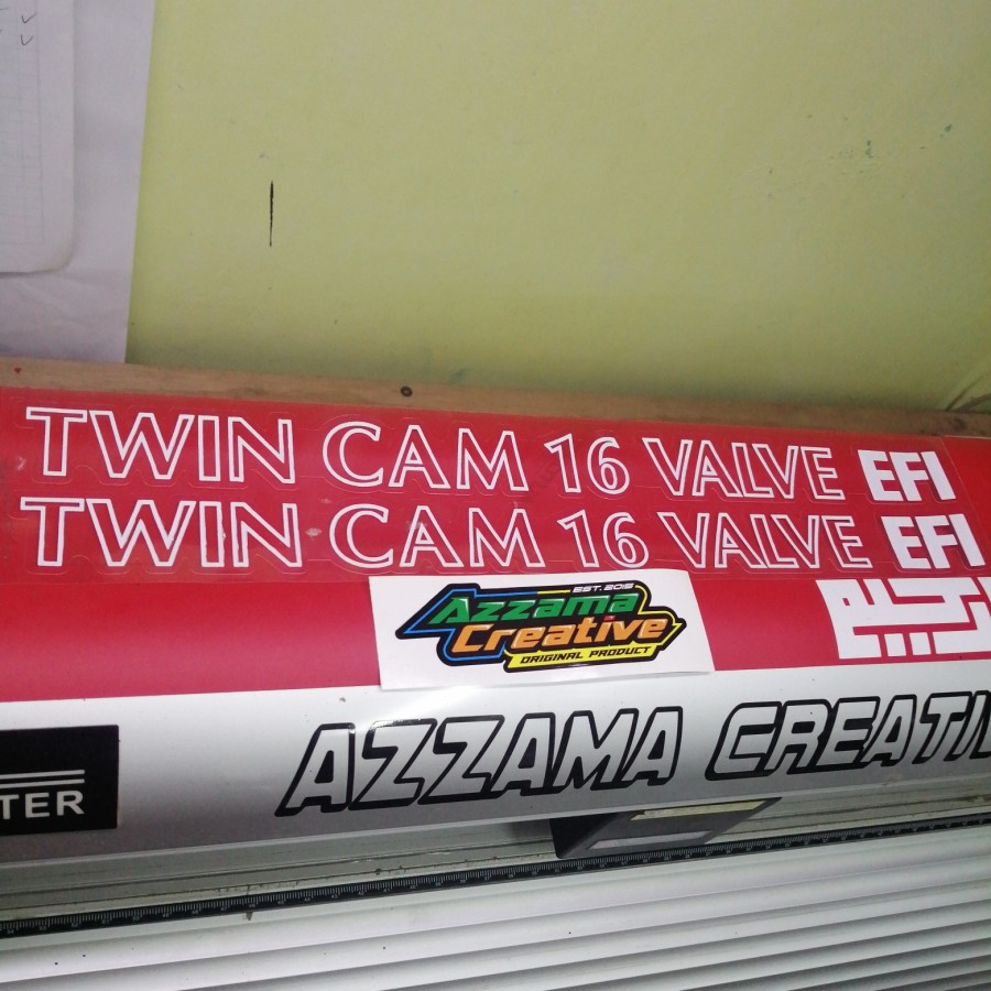 Stiker Toyota Soluna Twincam 16 Valve EFI Stickers side body | Lazada ...