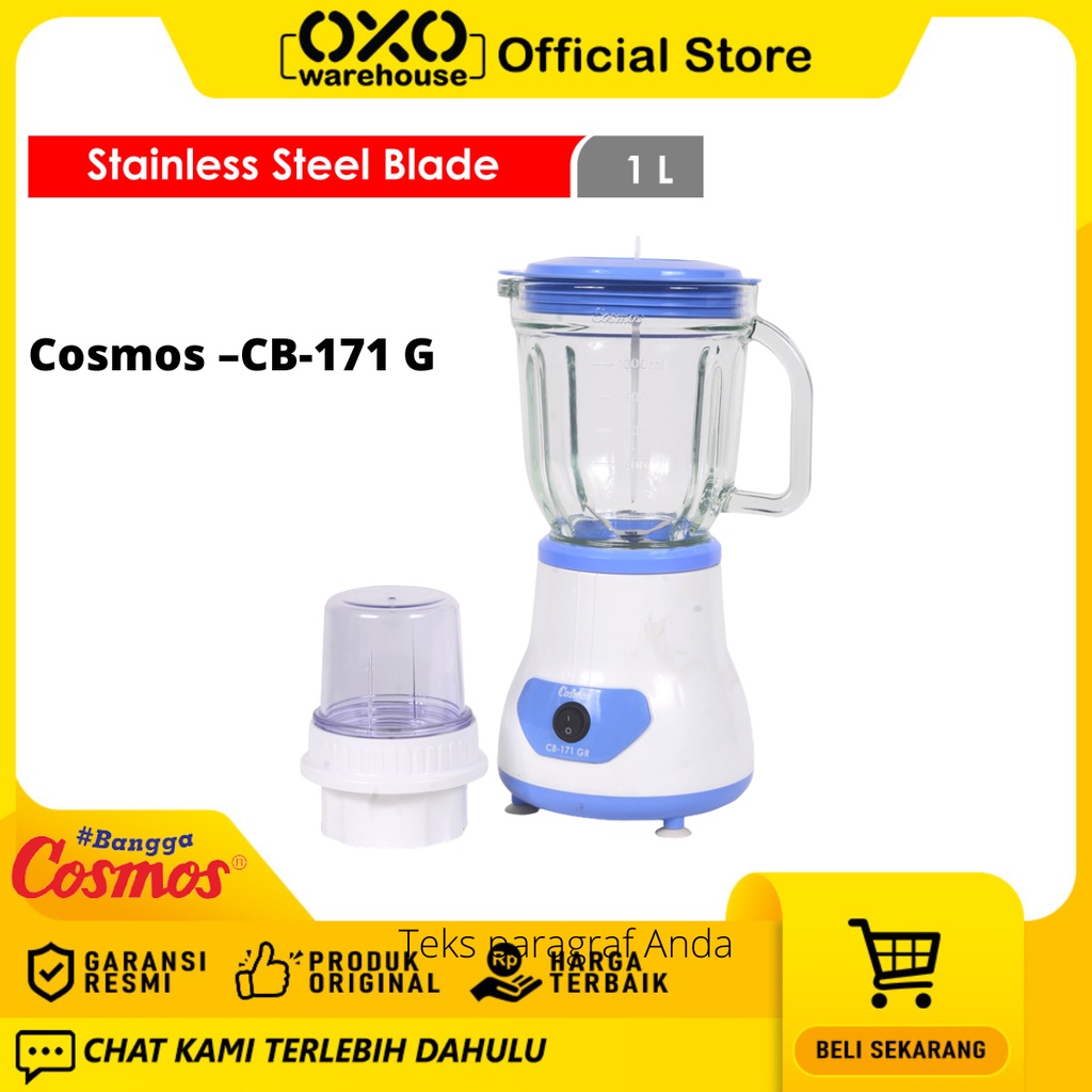 Cosmos Blender 1 L CB-171 GR Garansi Resmi | Lazada Indonesia